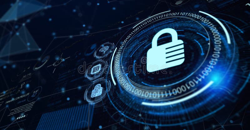 Cyber Security Data Protection Business Technology Privacy Concept ...