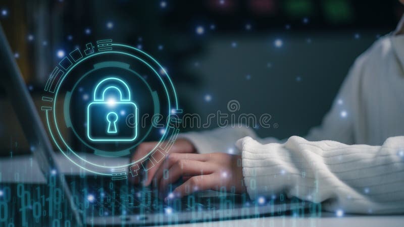 Cyber Security Data Protection Business Technology Privacy Concept ...