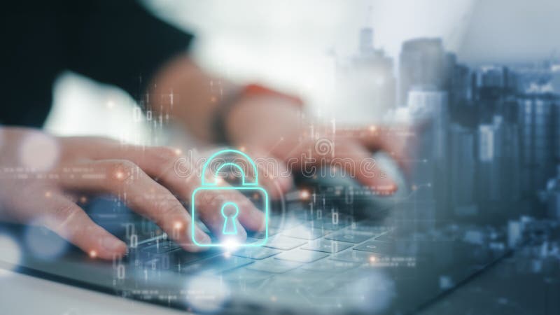 Cyber Security Data Protection Business Technology Privacy Concept ...