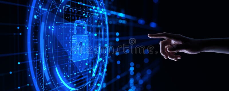 Cyber Security Data Protection Business Technology Privacy Concept ...