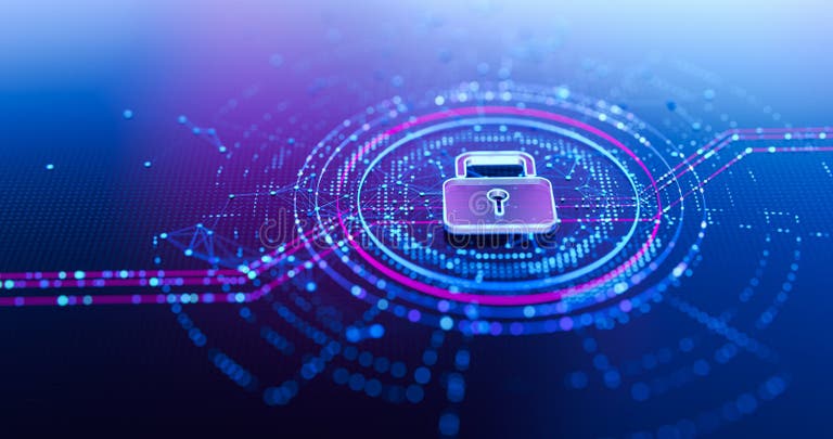 Cyber Security Data Protection Business Technology Privacy Concept ...