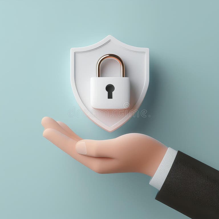 Cyber Security Data Protection Business Technology Privacy Concept ...