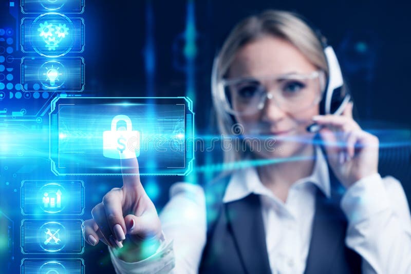 Cyber Security Data Protection Business Technology Privacy Concept