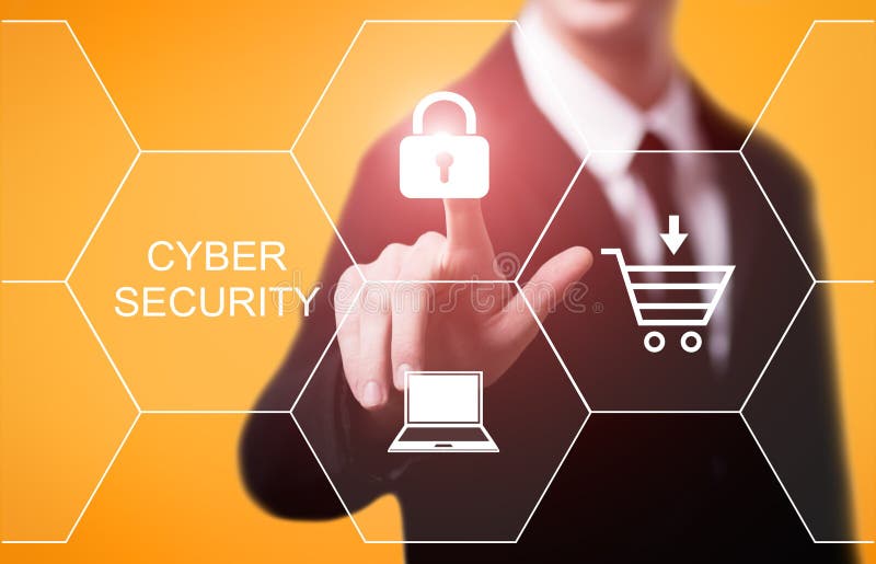 Cyber Security Data Protection Business Technology Privacy Concept ...