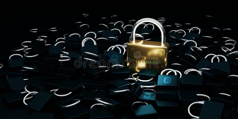 Cyber Security Data Protection Business Technology Privacy Concept ...