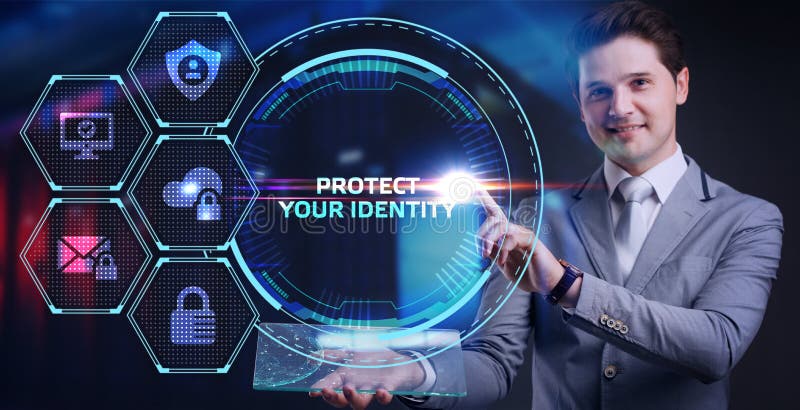 Cyber Security Data Protection Business Technology Privacy Concept ...