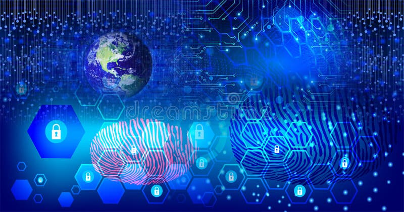 Cyber Security Data Protection Business Technology Privacy Concept ...