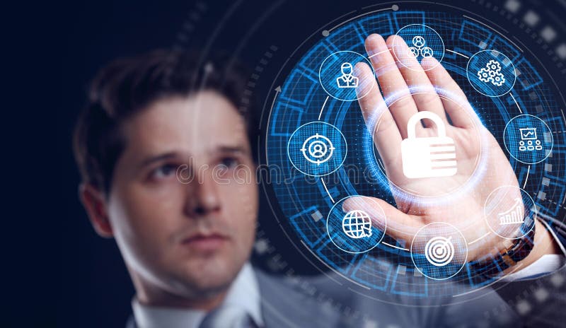 Cyber Security Data Protection Business Technology Privacy Concept