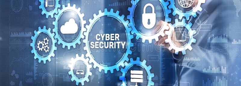 Cyber Security. Data Protection Network Privacy Concept Stock ...