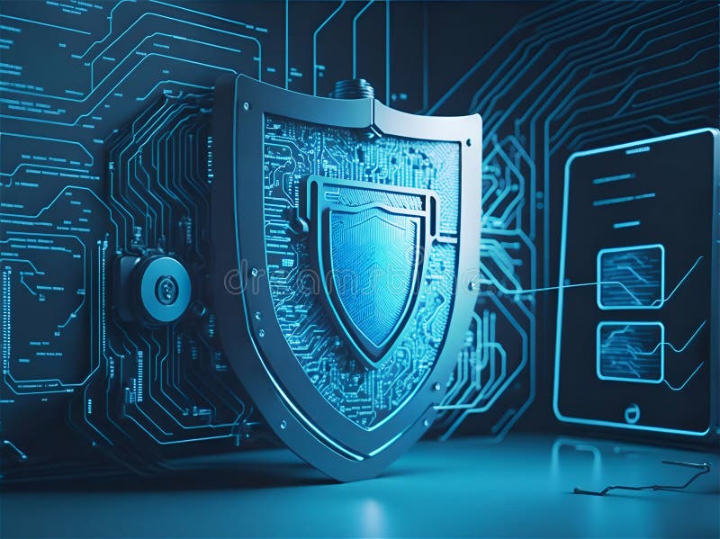 Cyber Security and Data Protection of Private Information. Locks of ...