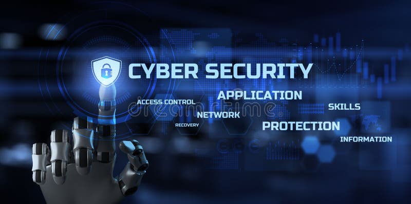 Cyber Security Data Protection Recovery Information Privacy Concept ...