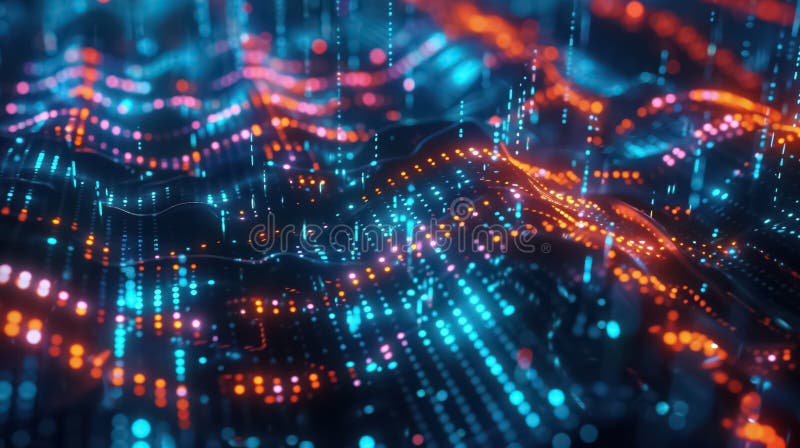 Cyber Security, Data Protection, Structure of Virtual Network Stock ...