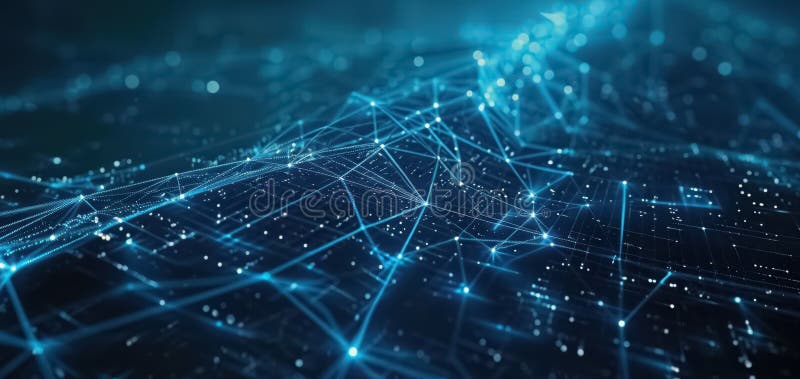 Cyber Security, Data Protection, Structure of Virtual Network Stock ...