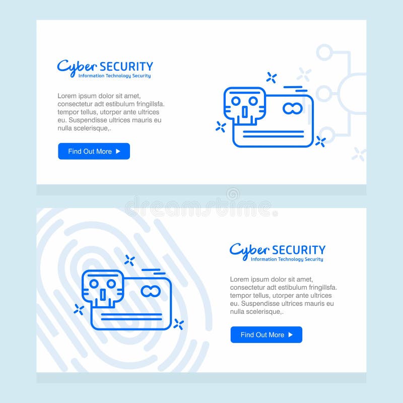 Creative Cyber Security Logo Design. Flat Color Logo Place for Tagline ...