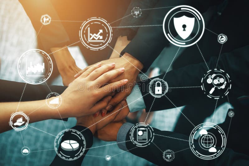 Cyber Security and Digital Data Protection Concept Uds Stock Photo ...