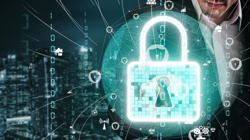 Cyber Security and Digital Data Protection Conceptual Stock ...