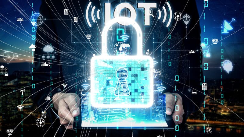 Cyber Security Encryption Technology To Protect Data Privacy Conceptual ...