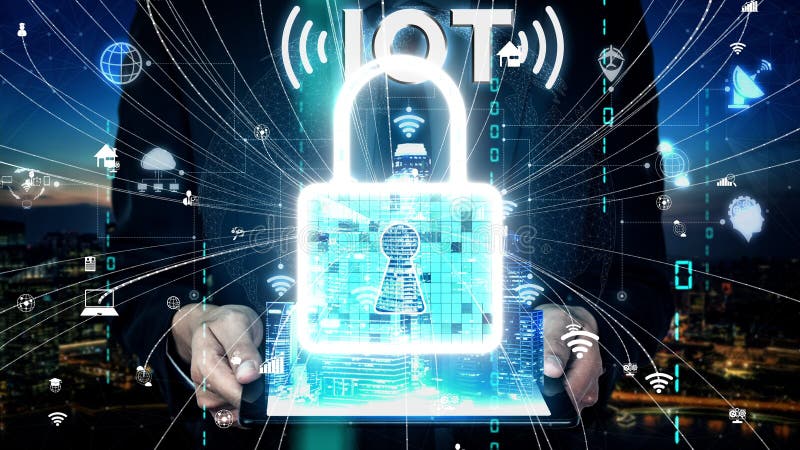 Cyber Security Encryption Technology To Protect Data Privacy Conceptual ...