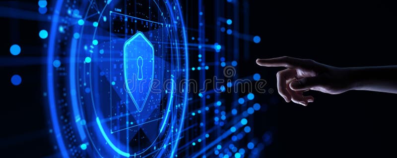 Cyber Security: Essential Protection in the Digital Age Stock Illustration - Illustration of ...