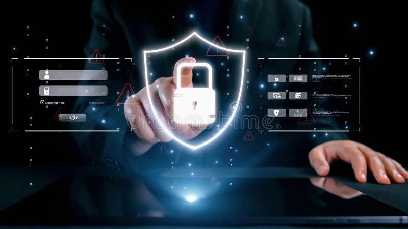 Cyber Security Essentials Safeguarding Digital Frontiers UUID Stock ...