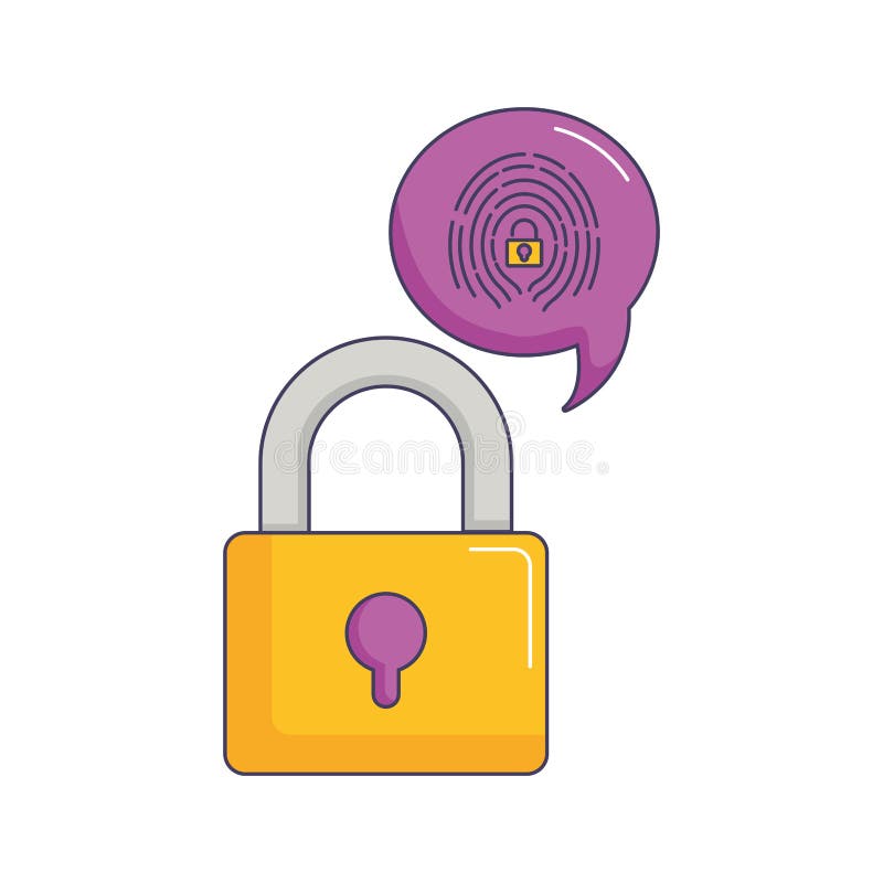 Cyber Security Fingerprint Access Stock Illustration - Illustration of ... Cyber Security Fingerprint Access Stock Illustration - Illustration of ...