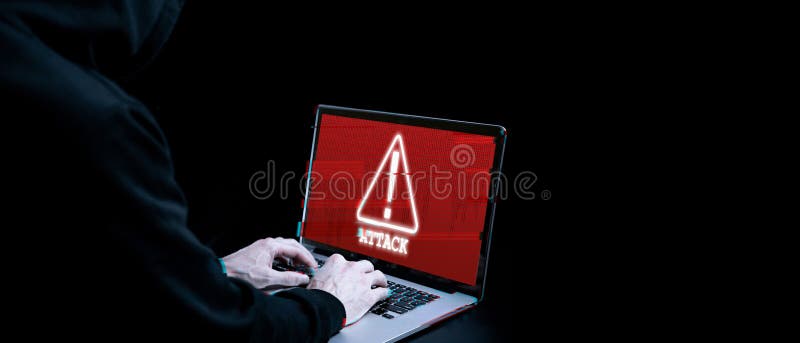 Cyber Security Hacker Concept. Internet Web Hack Technology Stock Image ...