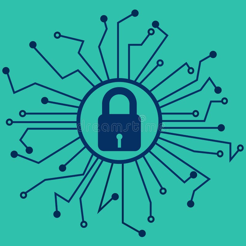 Cyber Security Icon Design, Security Sign, Artificial Intelligence ...