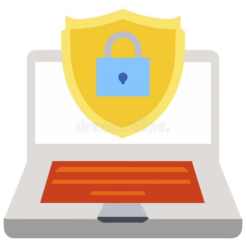 Cyber Security The Importance Of Protecting Your Data Stock Vector