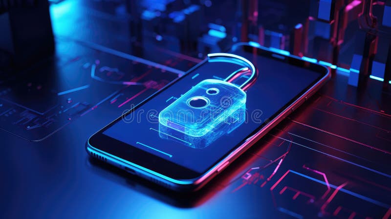Cyber Security, Information Security and Encryption Stock Image - Image ...