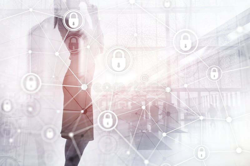 Cyber Security, Information Privacy, Data Protection Concept on Modern ...