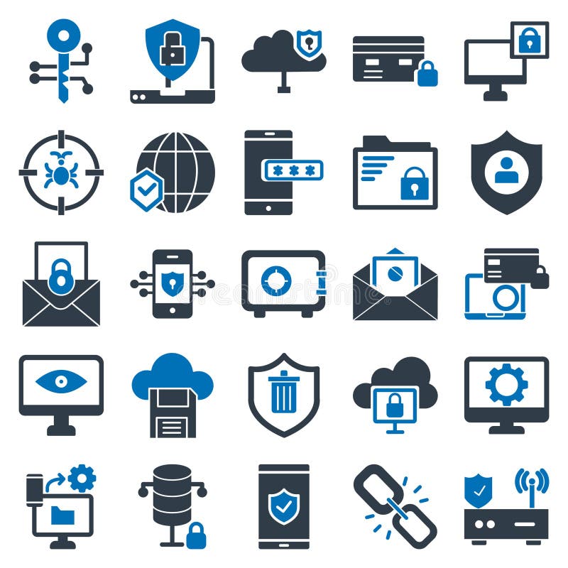 Cyber Security Isolated Isolated Vector Icon Which Can Easily Modify or ...
