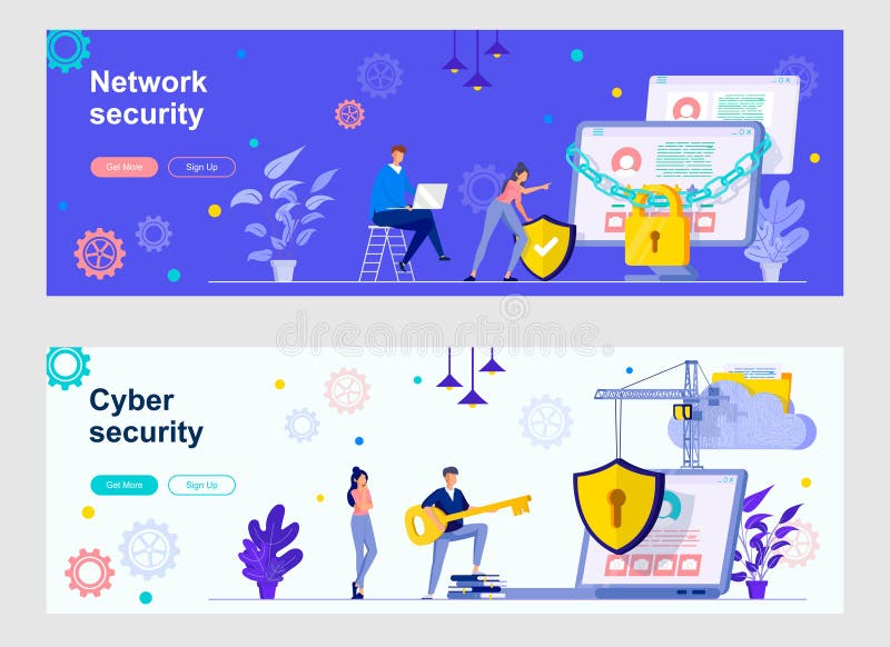 Cybersecurity Header Stock Illustrations – 86 Cybersecurity Header ...