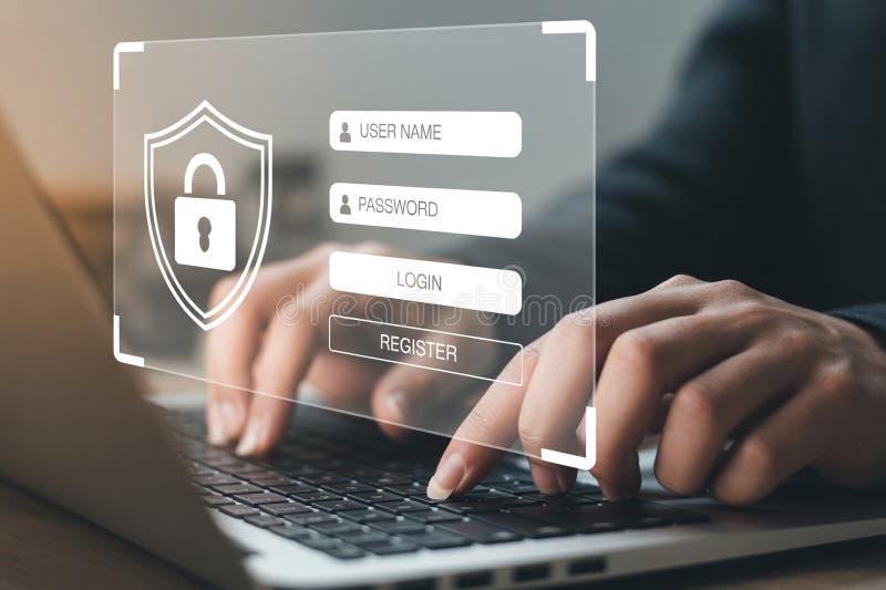 Cyber Security Login Authentication User Interface Username Password Register Login Security 100 ...