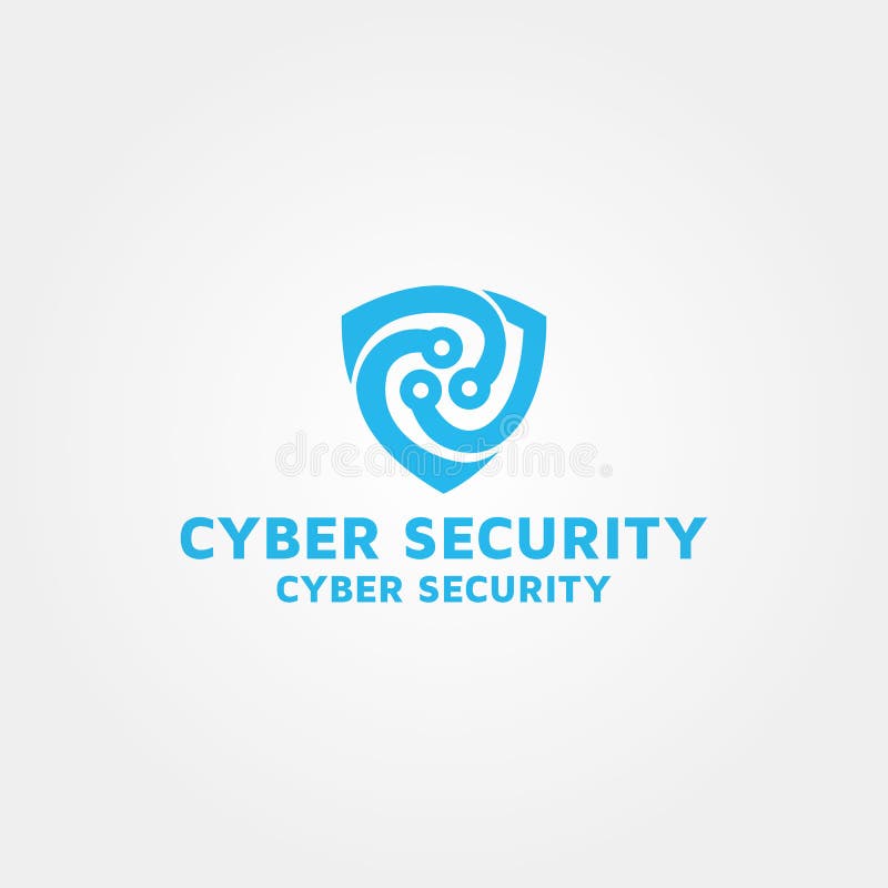 Cyber Security Logo Design Template Idea and Inspiration. Stock Vector ...