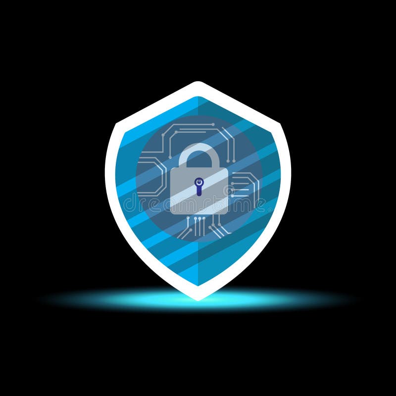 Cyber Security Logo Stock Illustrations – 16,156 Cyber Security Logo ...