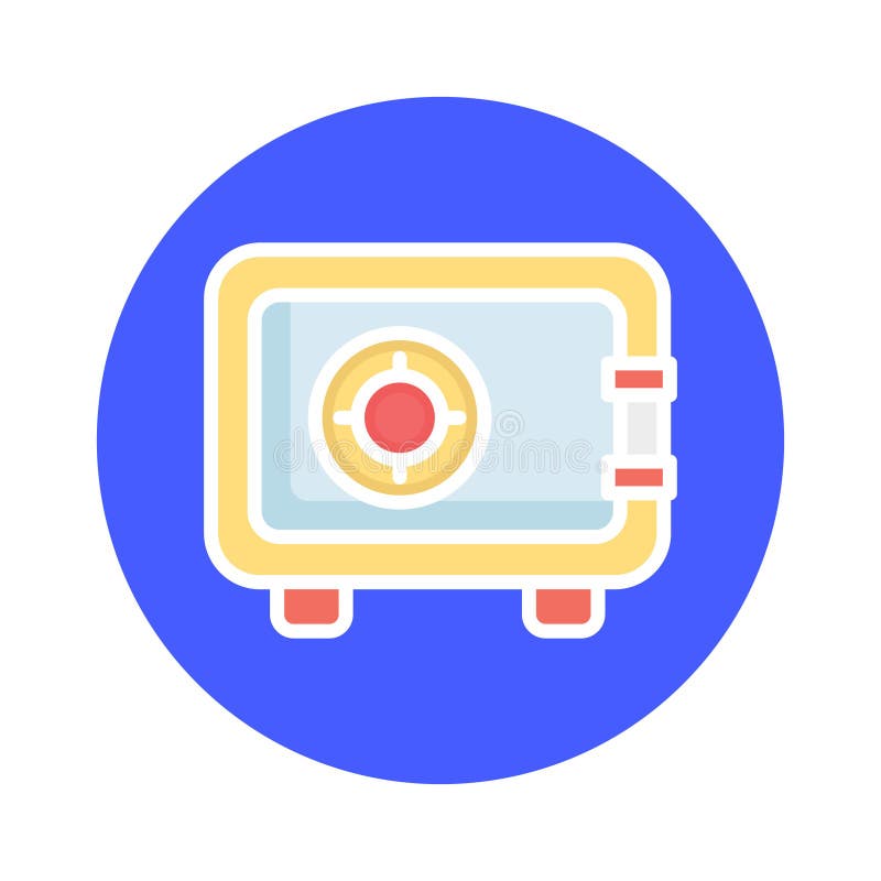 Vault Icon Which Can Easily Modify or Edit Stock Vector - Illustration ...