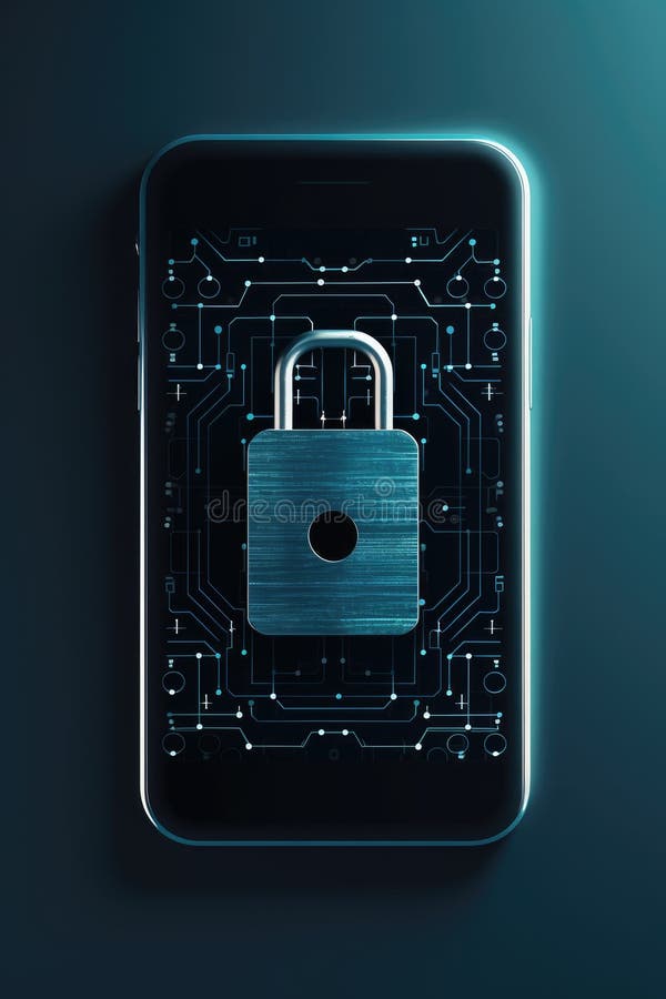 Cyber Security, Mobile Phone with Safety Lock System for Network ...