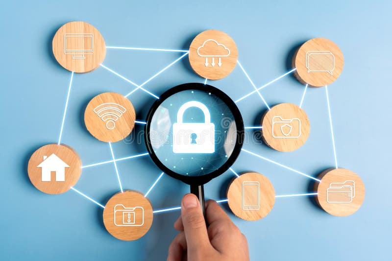 Cybersecurity Magnifying Glass Stock Photos - Free & Royalty-Free Stock ...