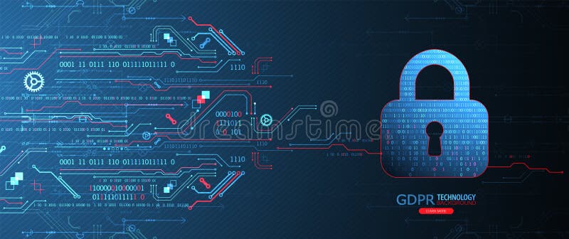 Cyber Security or Network Protection. System Privacy Stock Vector ...