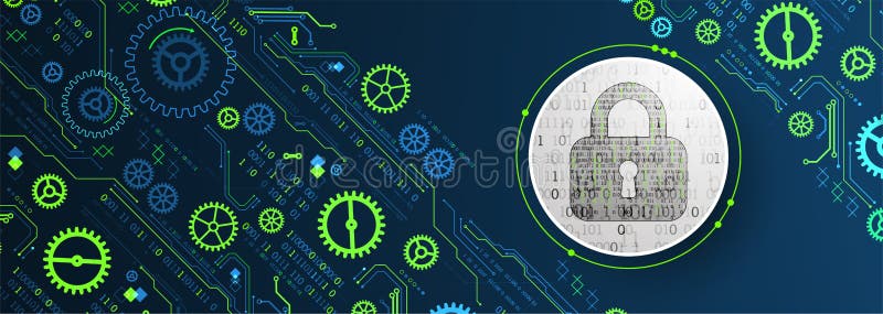 Cyber Security or Network Protection. System Privacy Stock Vector ...