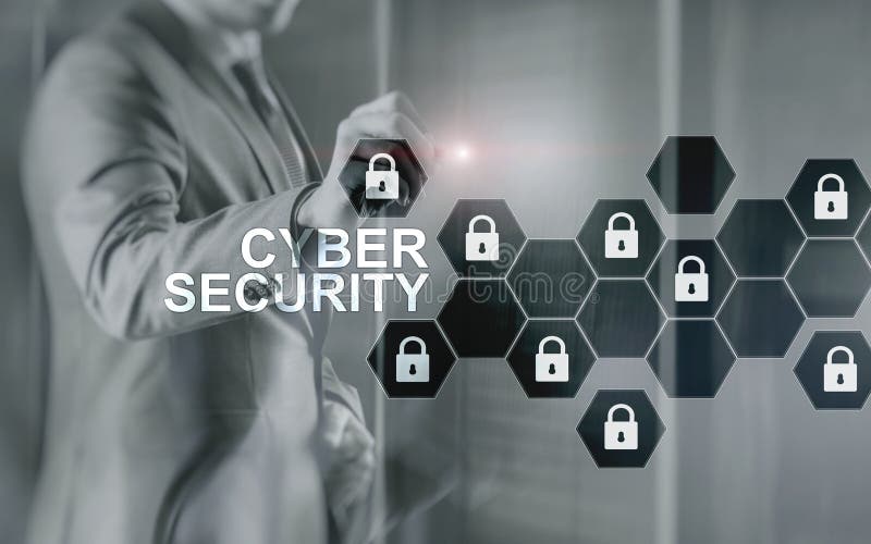 Cyber Security 2021. Organization Data Protection Concept. Stock ...