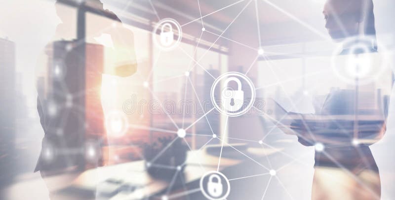 Cyber Security and Security Password Login Online Concept Stock ...