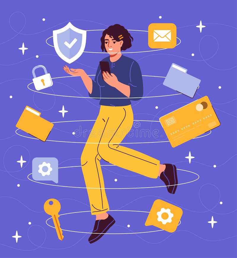 Cyber Security Services Abstract Concept. Safety and Protection of ...