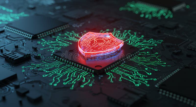 Cyber Security Shield on Processor Protects Network from Digital ...