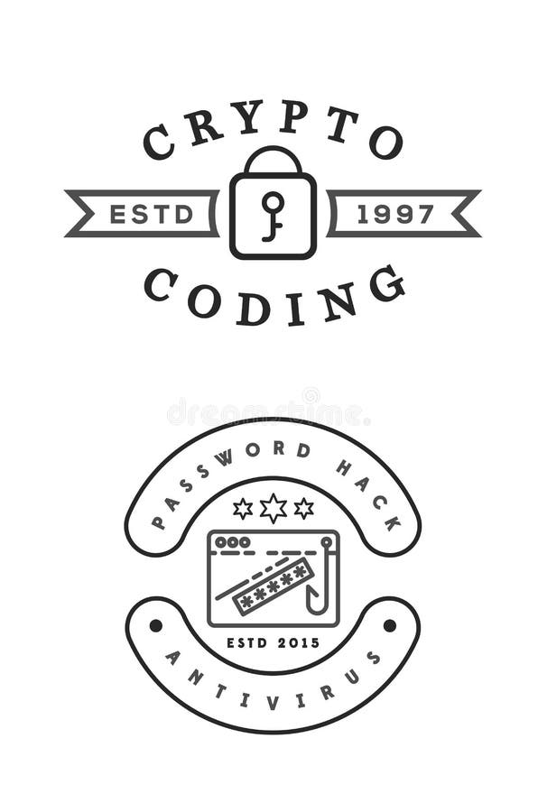 Cyber Security Sign or Banner with Icon Flat Design, Application ...