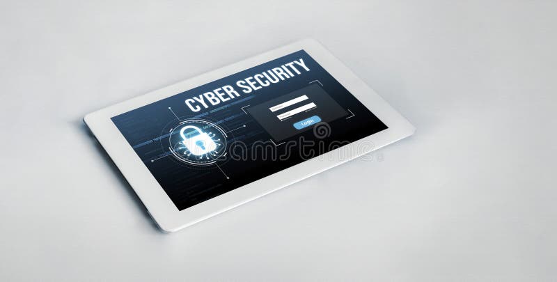 Cyber Security System on Computer Screen Protect Private Information ...