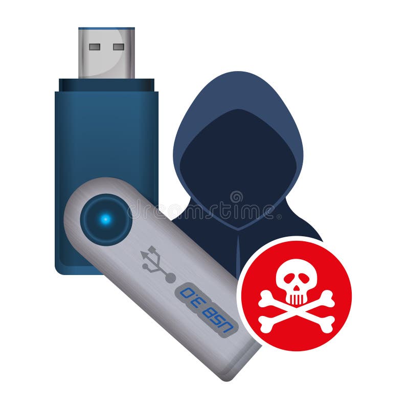 Cyber Security System and Media Design Stock Vector - Illustration of ...