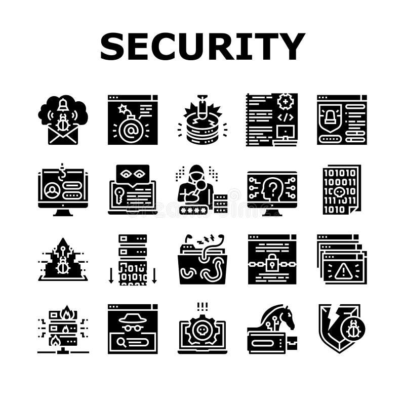 Cyber Security Illustrations Stock Illustrations – 1,107 Cyber Security ...