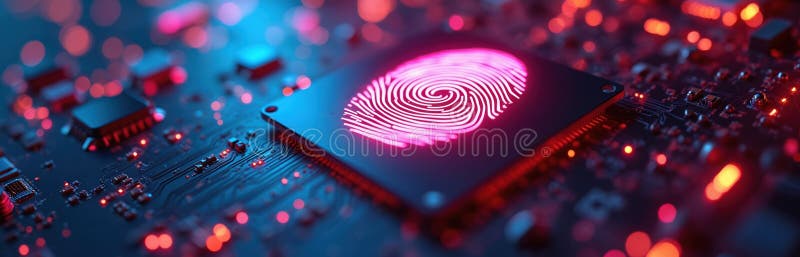 Men Use Computer Identification To Access Data, and Unlock Digital ...