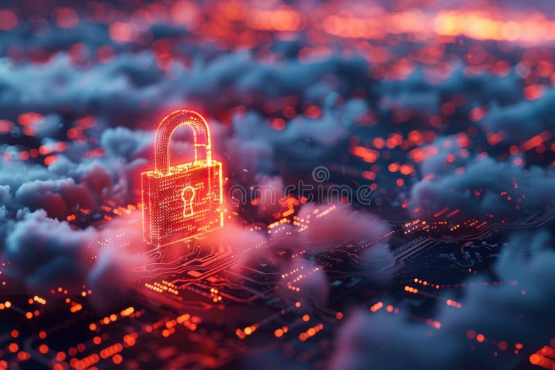 Cyber Security Technology Smart Motherboard Chip and Cloud Service.AI ...